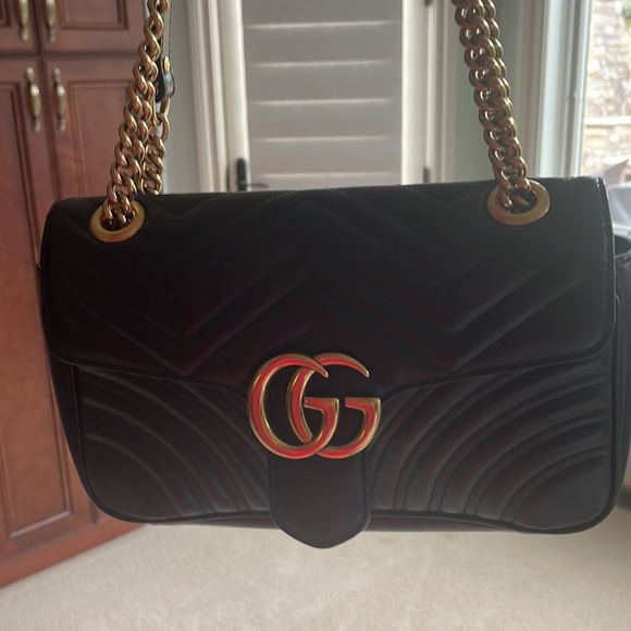 Gucci | Bags | Gucci Shoulder Bag Marmont 2 Lion Trap | Poshmark